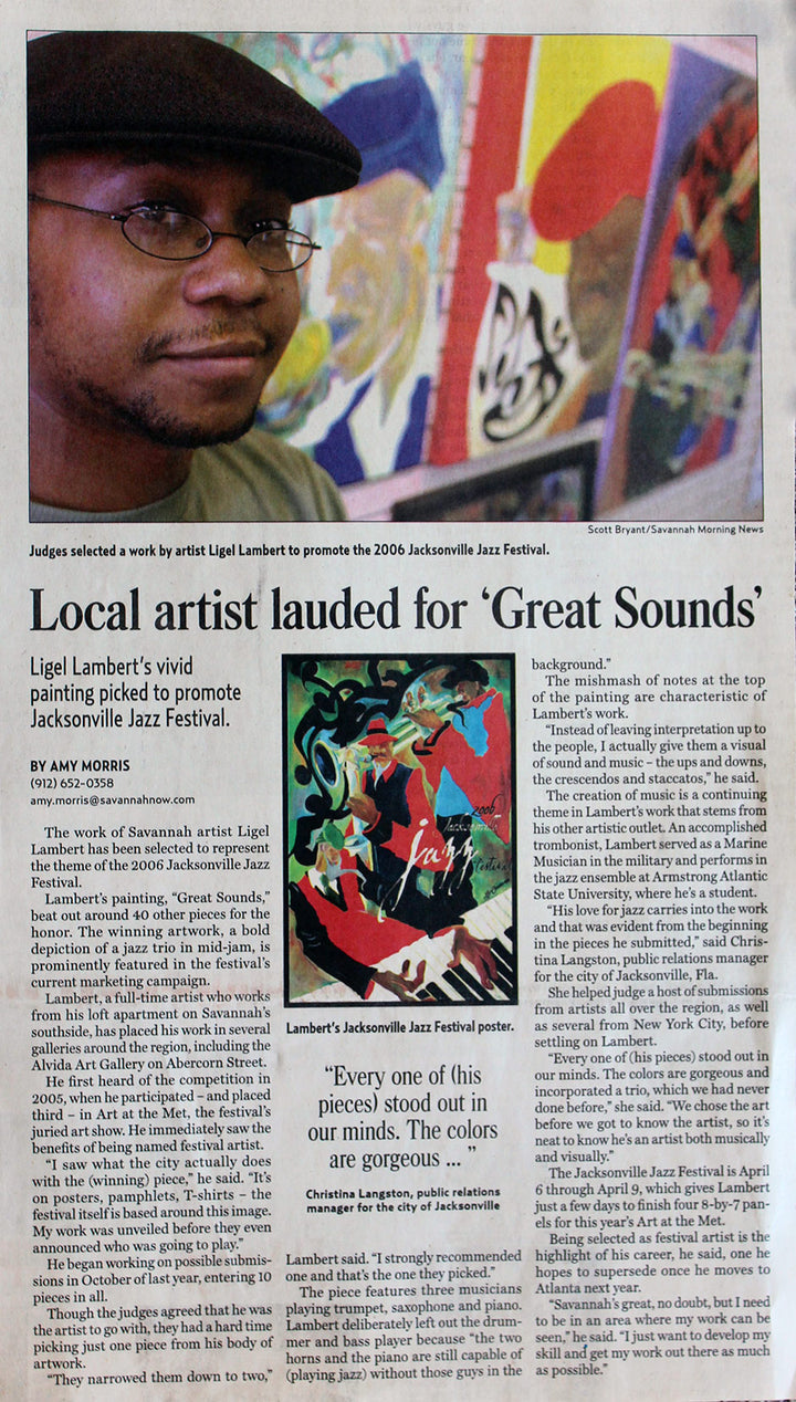 Ligel Lambert | Artist & Adjunct Professor – The Art of Ligel, LLC