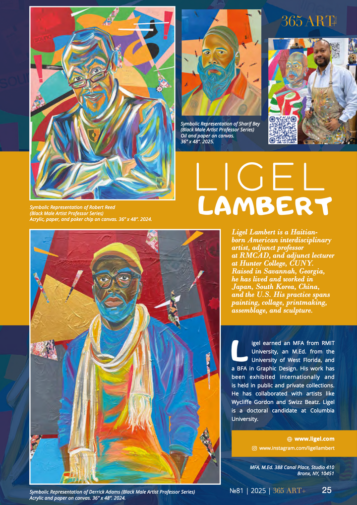 Ligel Lambert | Visual Artist & Adjunct Professor – The Art of Ligel, LLC